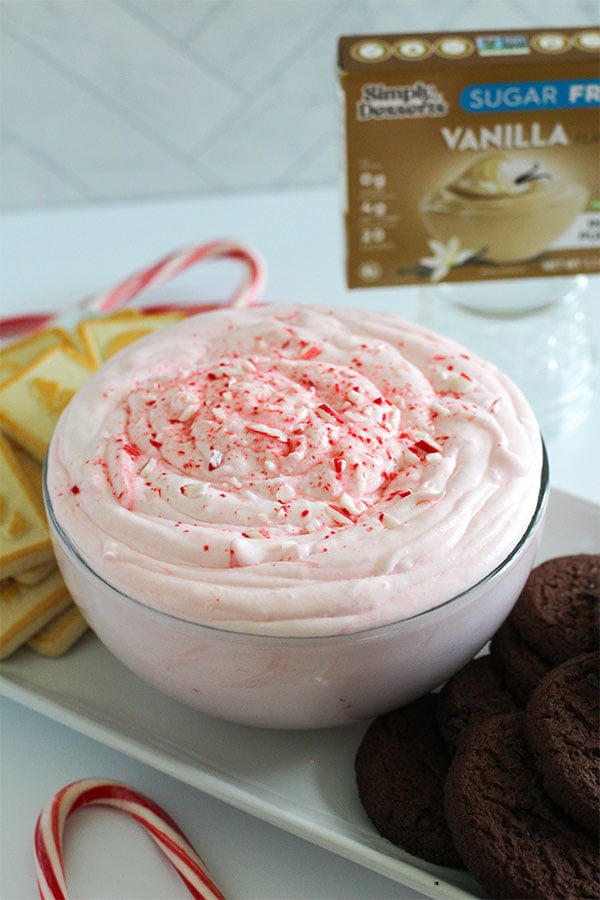 Candy Cane Dip - Simply Desserts